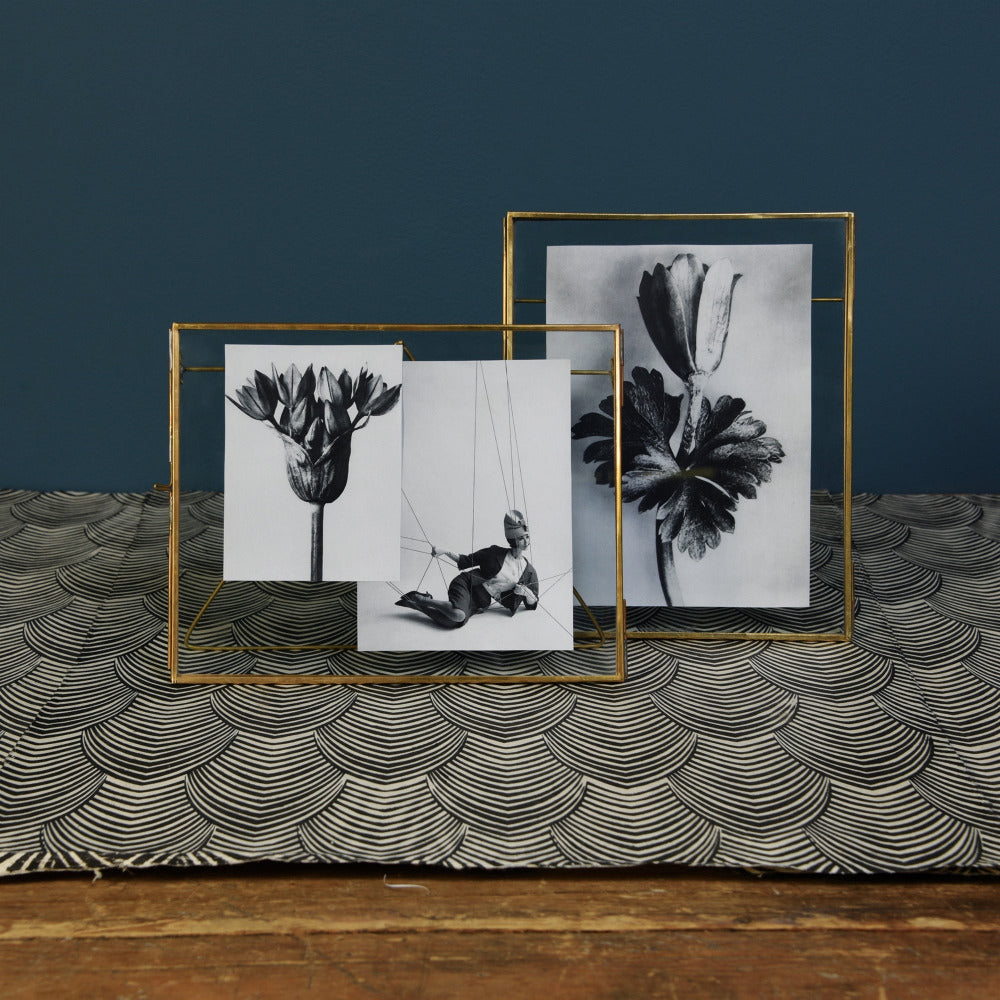 Brass Easel Vertical Frame - Picture Frames - Small Art - Dear Keaton