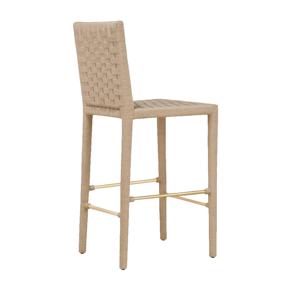 Barrow Basketweave Bar Stool - Kitchen Seating - Dear Keaton
