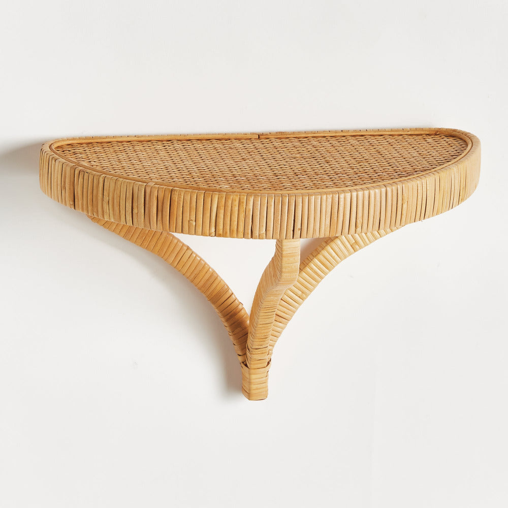 Cambria Rattan Wall Bracket - Shelf for Wall Decor - Dear Keaton