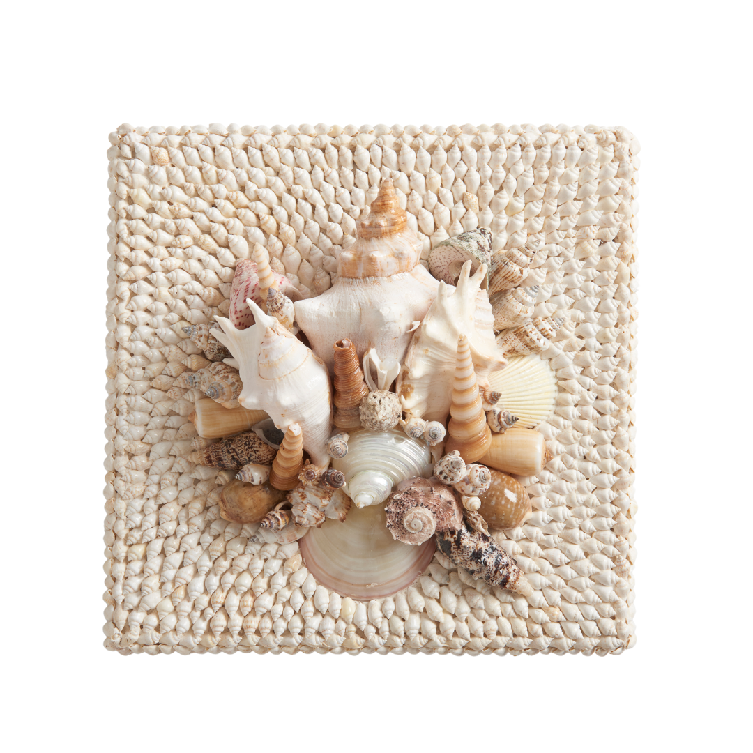 Sanibel Shell Box Set - Coastal Inspired Decor - Dear Keaton