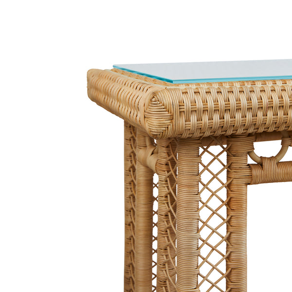 Hope Town Console Table - Coastal Rattan Furniture - Dear Keaton