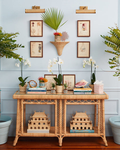 Hope Town Console Table - Coastal Rattan Furniture - Dear Keaton