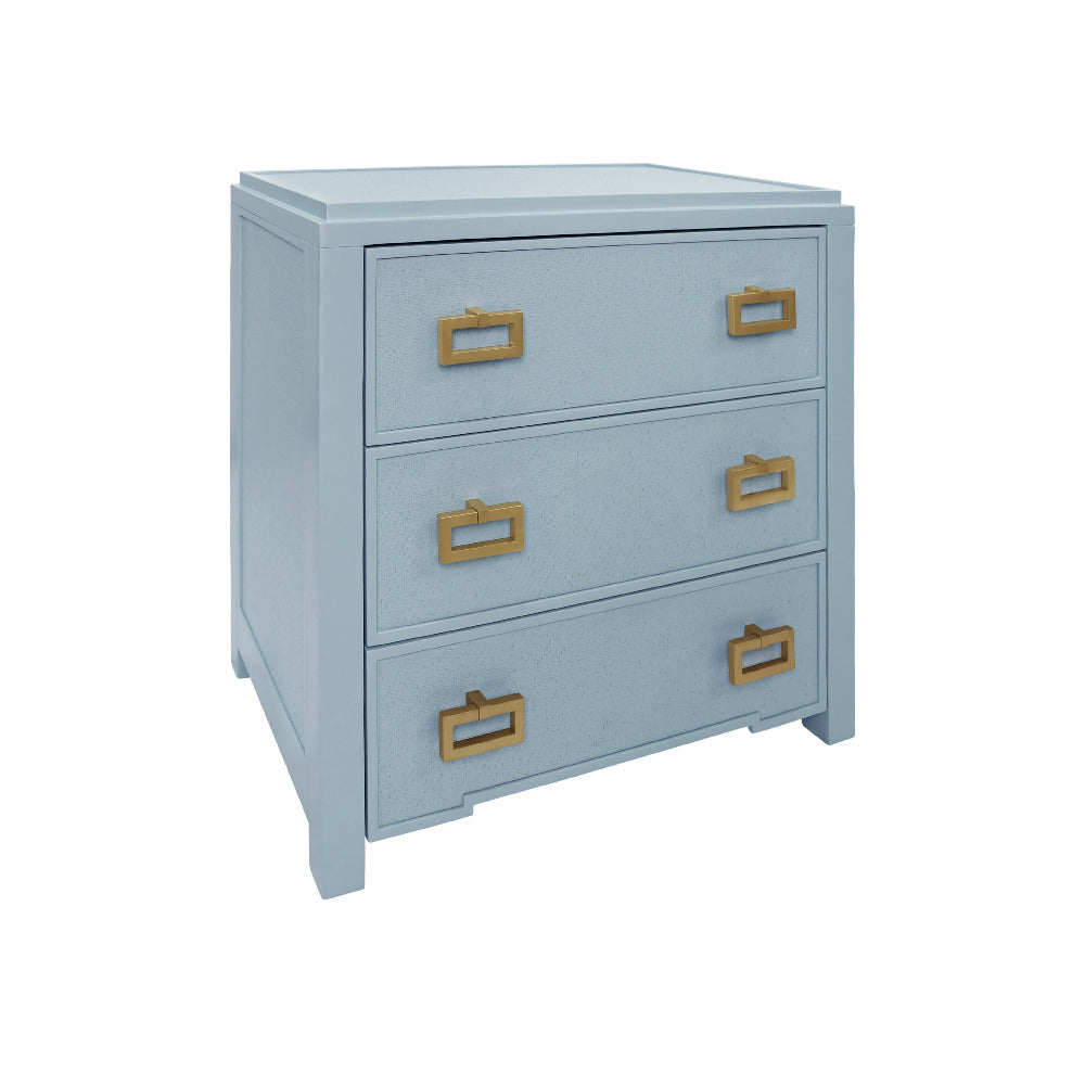 Litchfield Light Blue Nightstand - Matte Lacquer - Dear Keaton