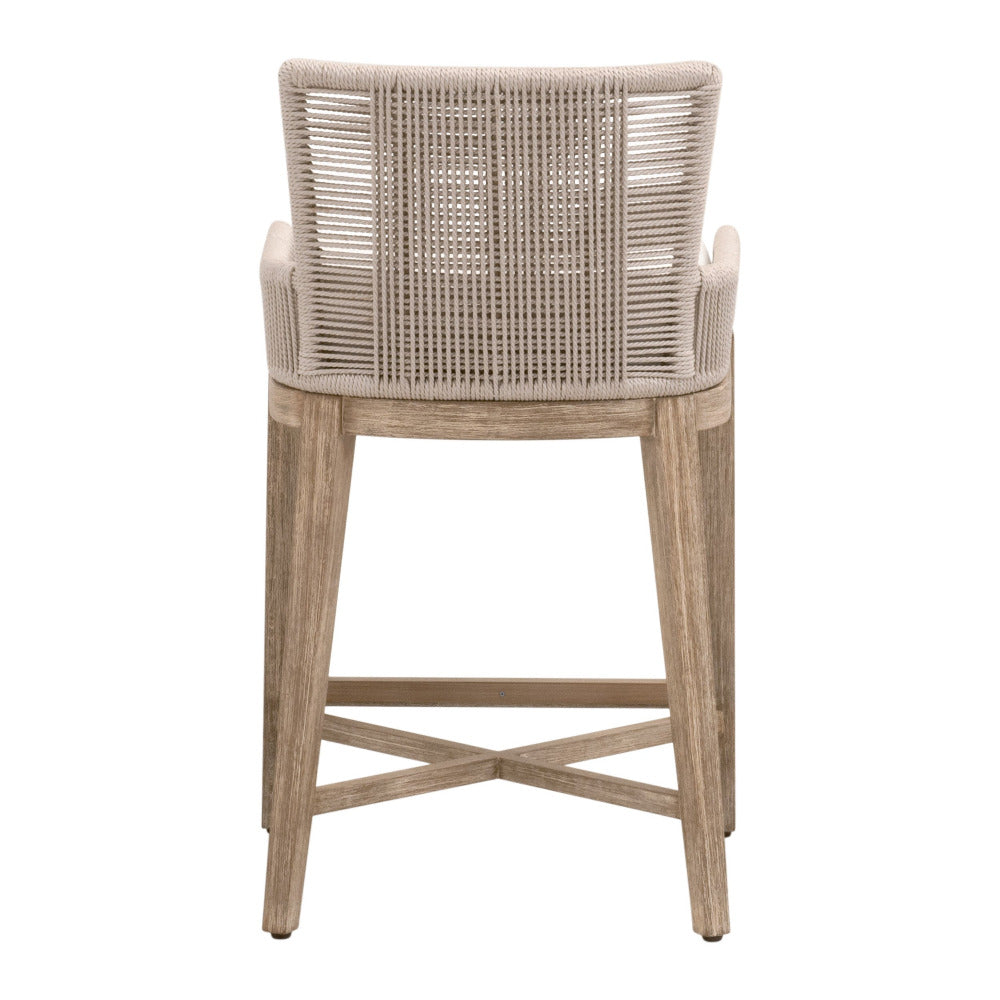 Oasis Counter Stool - Woven Rope Kitchen Stools - Dear Keaton