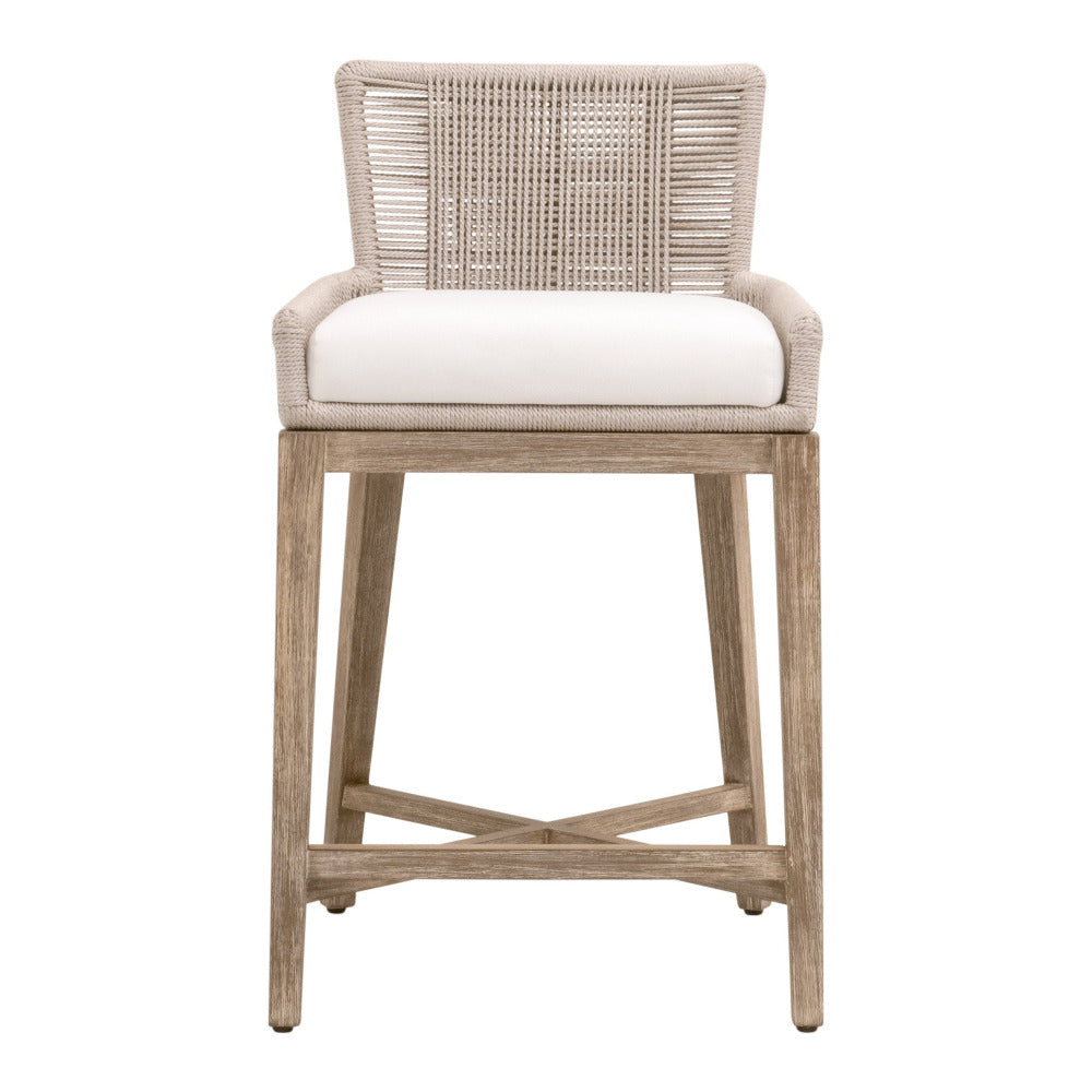 Oasis Counter Stool - Woven Rope Kitchen Stools - Dear Keaton