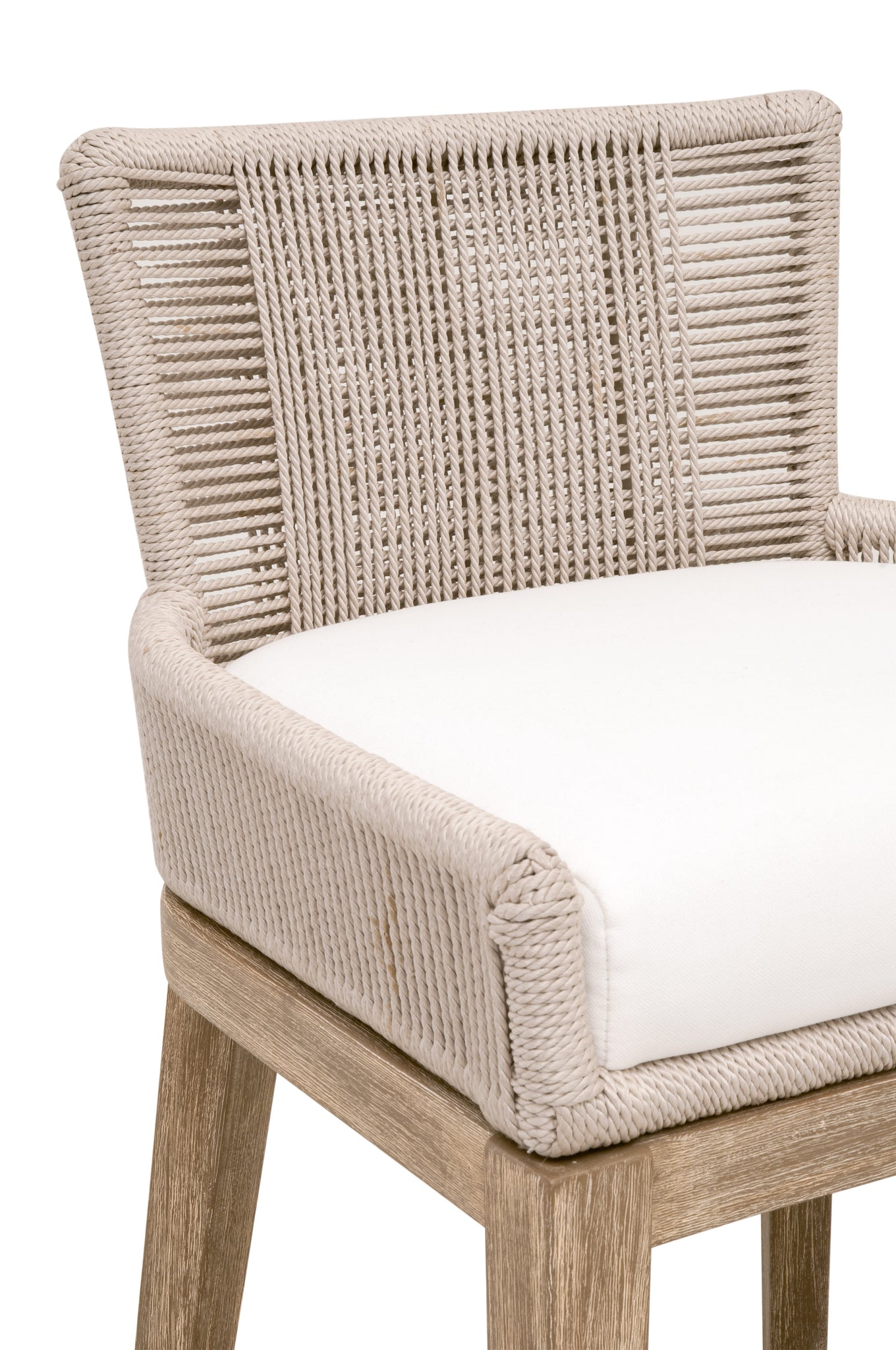 Oasis Counter Stool - Woven Rope Kitchen Stools - Dear Keaton