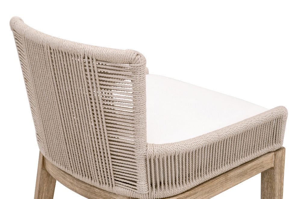 Oasis Counter Stool - Woven Rope Kitchen Stools - Dear Keaton