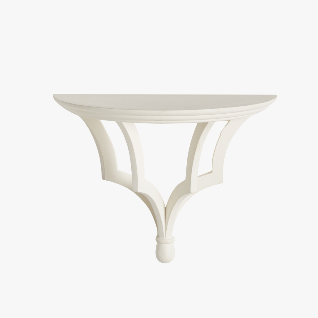 Oliver White Wall Bracket - Shelf for Wall Decor - Dear Keaton