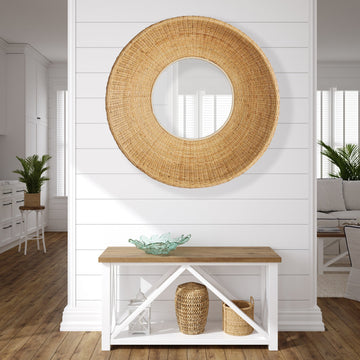 concave round mirror
