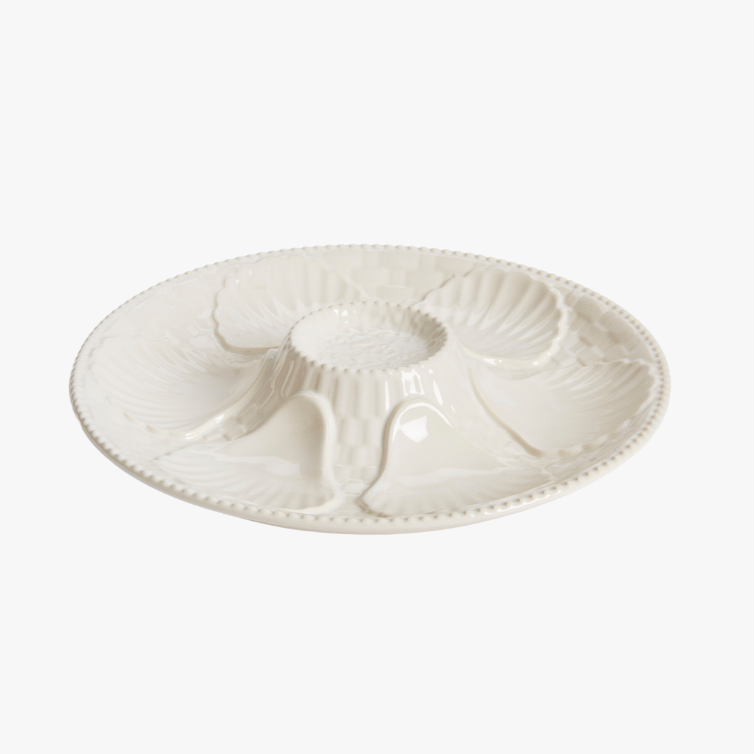 Stoneware Oyster Server - Unique Serving Pieces - Dear Keaton