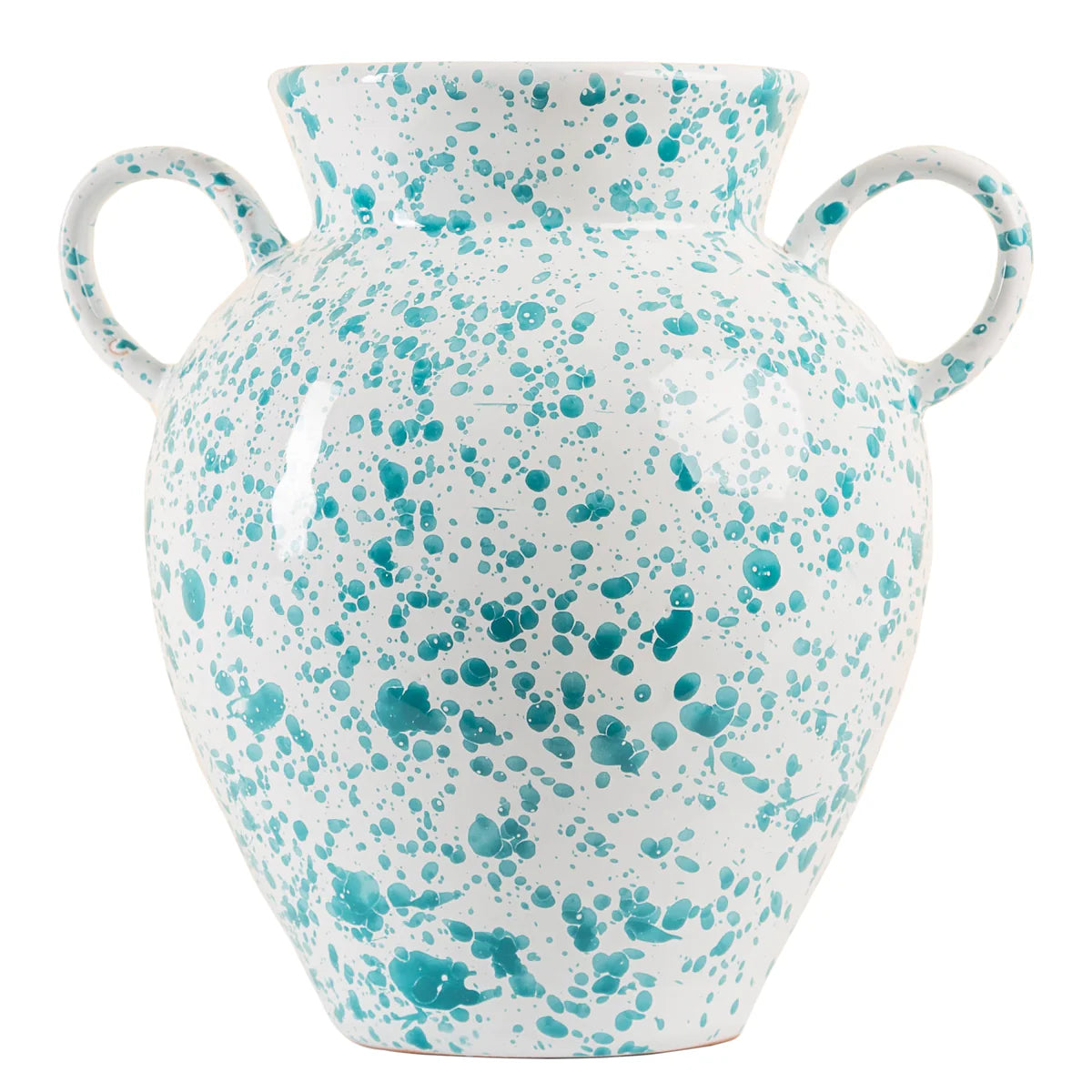 Taverna Turquoise Speckled Jug - Italian Splatterware - Dear Keaton