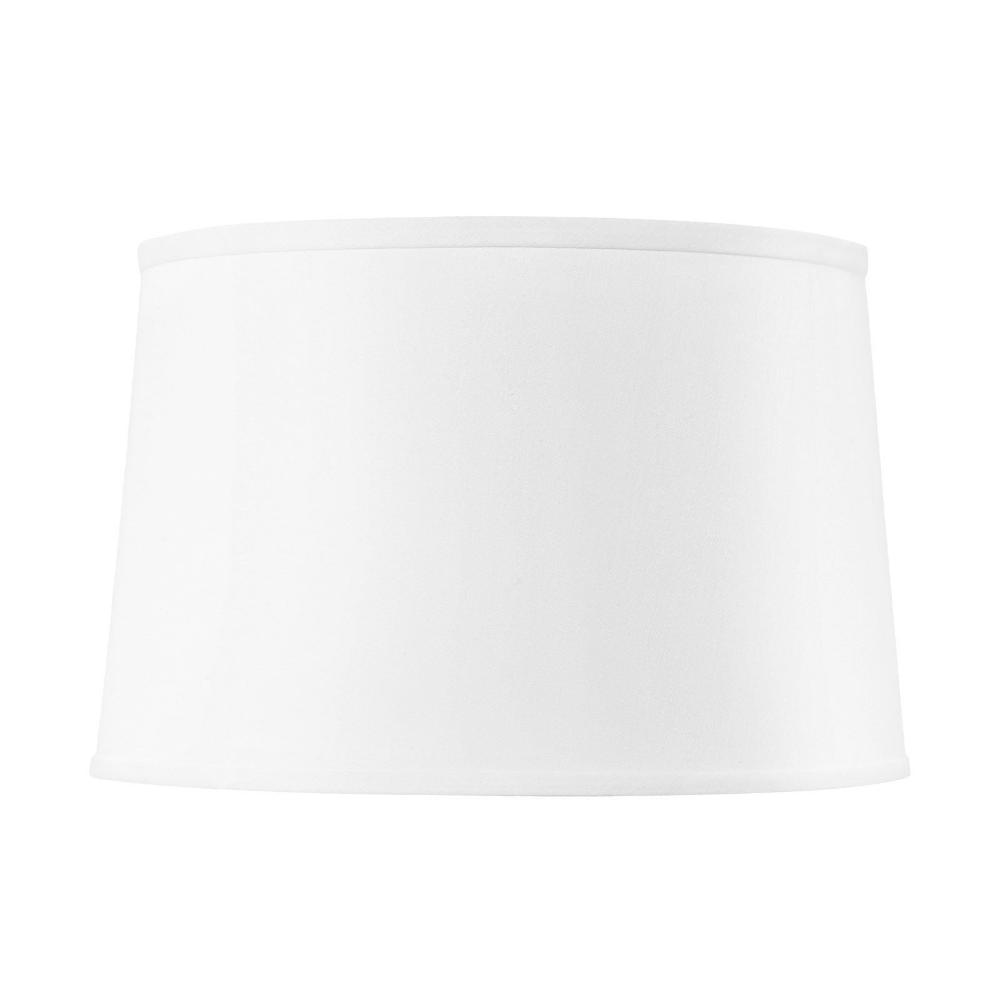 White Linen Lamp Shade - Tapered Shade - Dear Keaton