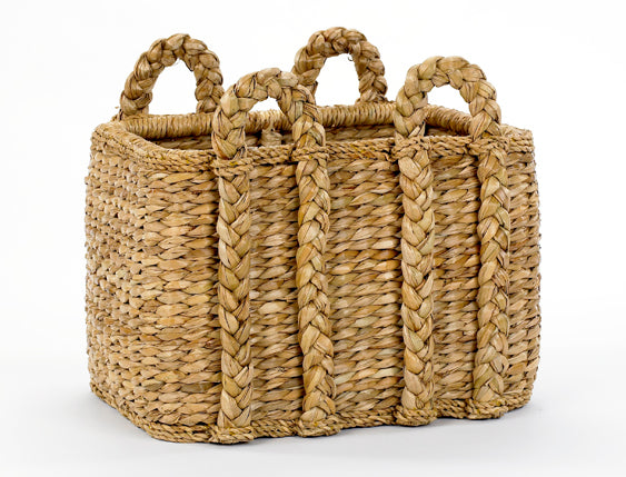Briarwood Large Rush Basket - Rattan Storage Baskets - Dear Keaton