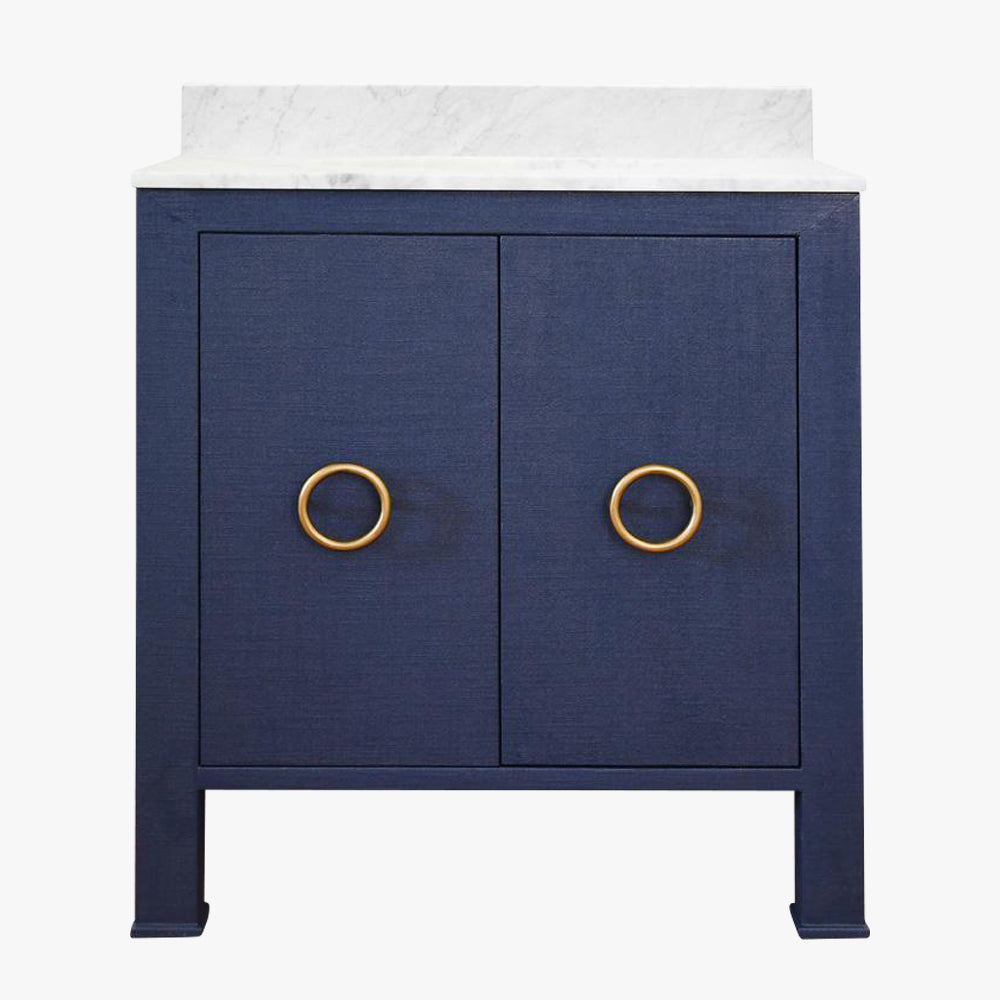 Brooklyn Navy Vanity - Marble Top Bathroom Vanities - Dear Keaton