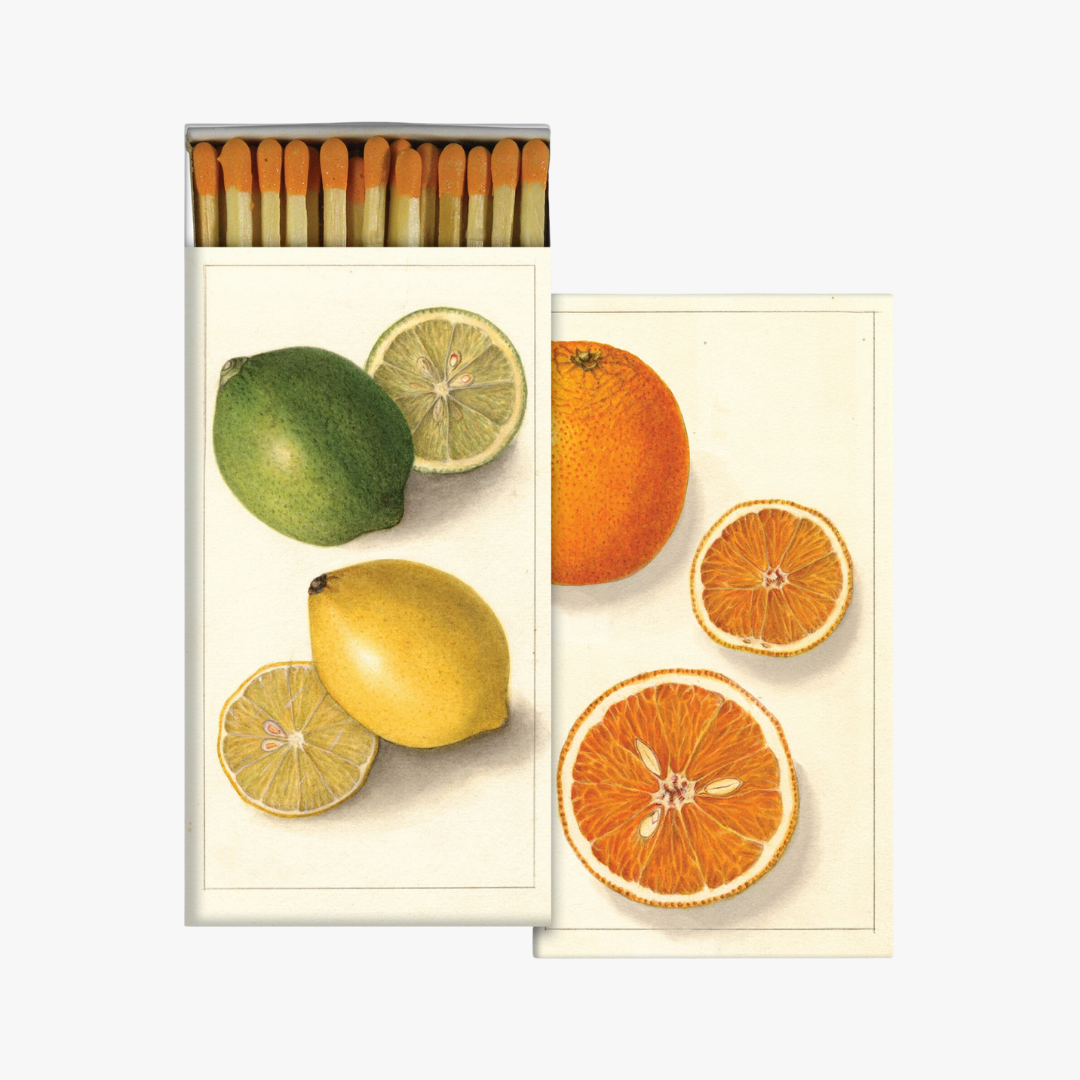 Citrus Matches - Decorative Match Boxes - Dear Keaton