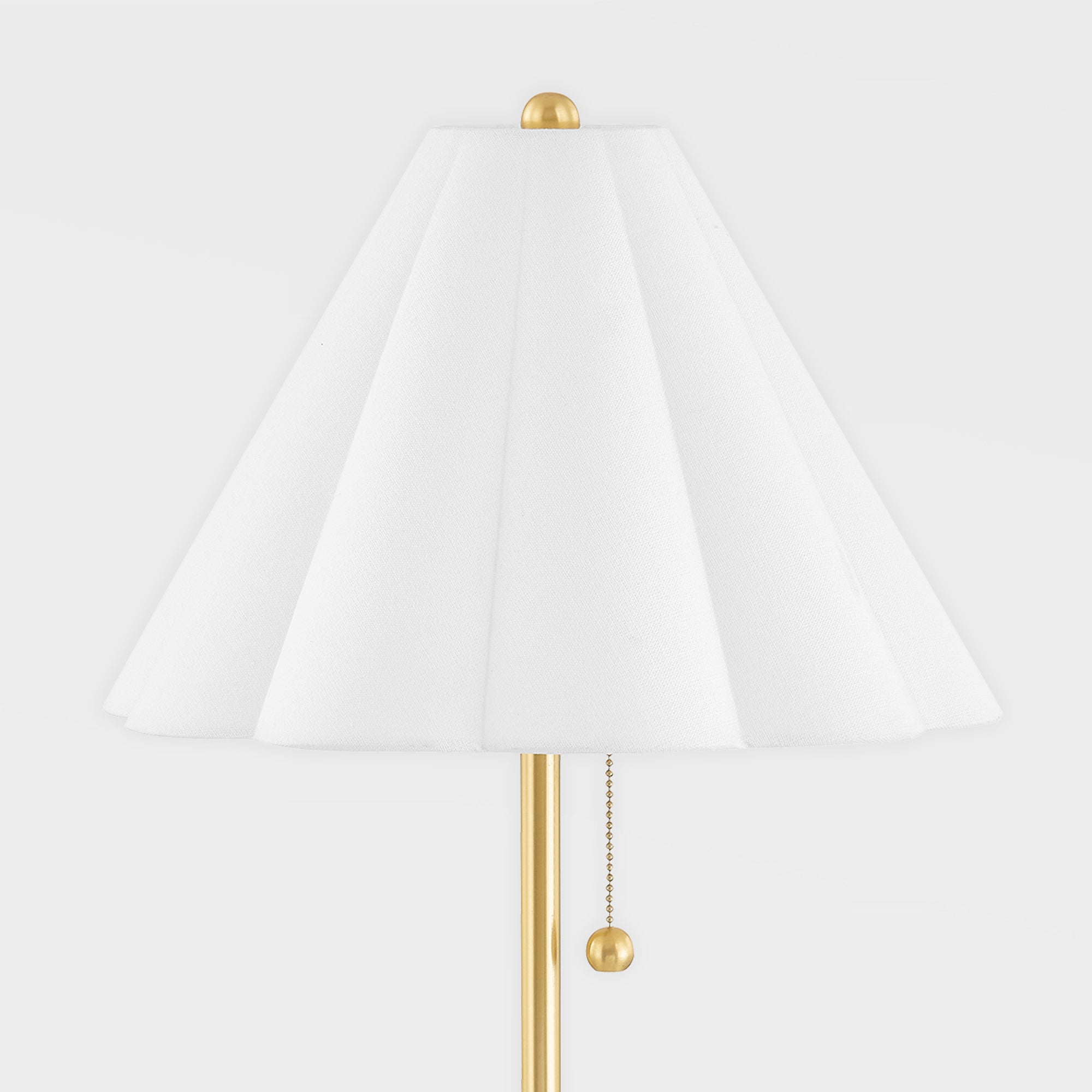 Emma Table Lamp - Scalloped Shade Lamp - Dear Keaton