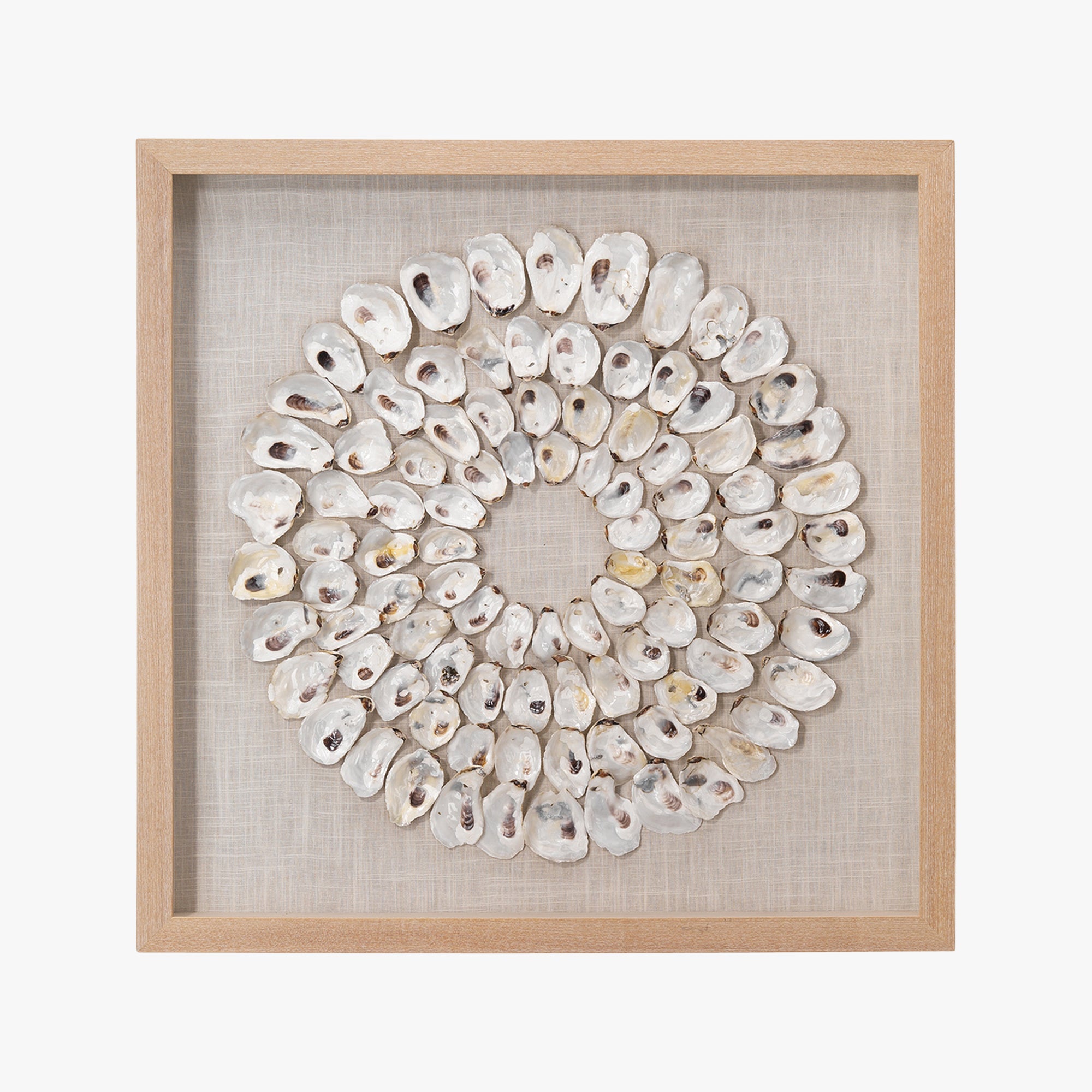 Sun Shell Wall Art - Framed Sea Shell Mosaic Art - Dear Keaton